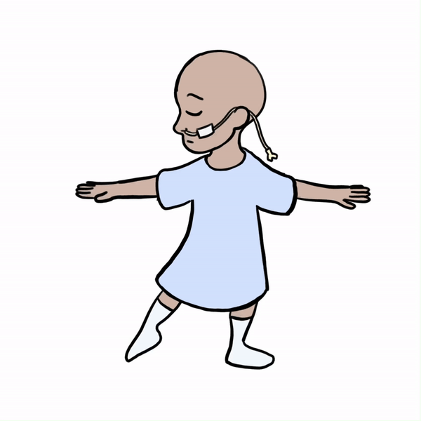 Ballerina | I Draw Childhood Cancer